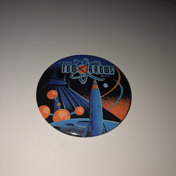 Disney | Accessories | Disneyland Tomorrowland Pinbutton | Poshmark